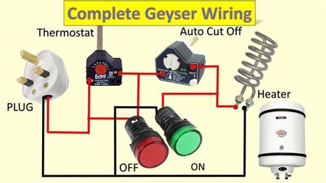 On Video Electric Geyser Wiring Diagram By Mb Electrical Electrical And Electronics Technology