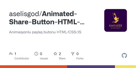 Github Aselisgodanimated Share Button Html Css Js Animasyonlu