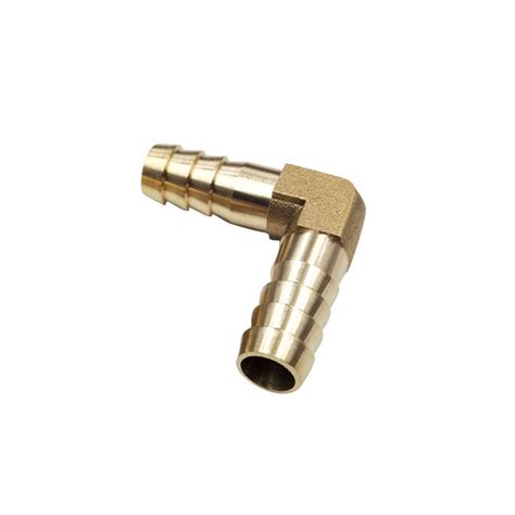 14 Hose Id Hose Barb 90 Degree L Right Angle Elbow Barbed Brass