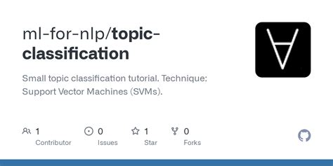 Github Ml For Nlp Topic Classification Small Topic Classification