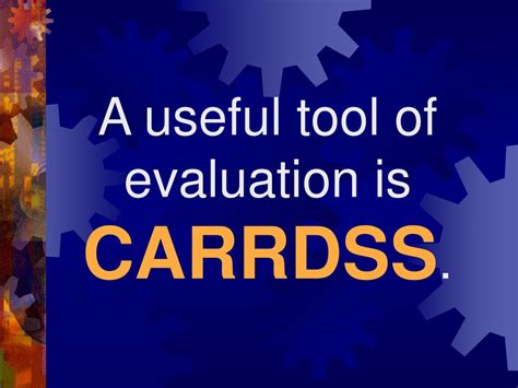 Ppt Evaluating Information Sources Using Carrdss Criteria Powerpoint Presentation Id 9581641