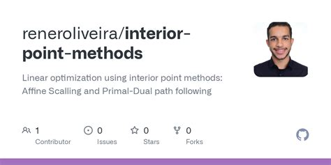 Github Reneroliveirainterior Point Methods Linear Optimization Using Interior Point Methods