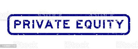 그런 지 블루 사모 펀드 단어 사각형 고무 인감 스탬프 흰색 배경에 가능성에 대한 스톡 벡터 아트 및 기타 이미지 가능성