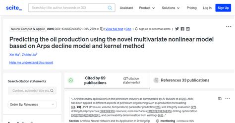 Predicting The Oil Production Using The Novel Multivariate Nonlinear