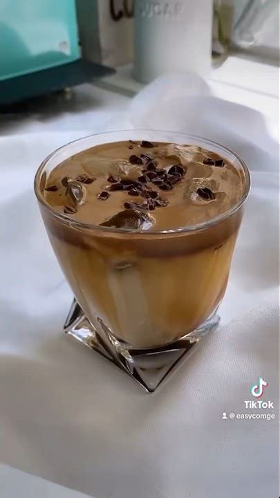 🧊ცივი ყავა შვრიის რძით 🤍რეცეპტი Toptheshaker Youtube