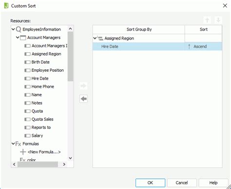 Grouping The Data In Tables