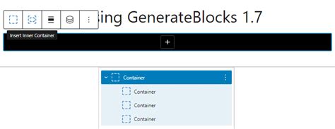 Create A Top Bar Using GenerateBlocks