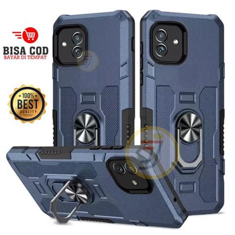 Jual Casing Hard Case Untuk Samsung Galaxy A A E Ring Armor Stand Case Hitam Samsung A