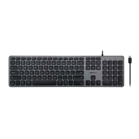 macally wired usb c with usb ports keyboard uczkeyhubacsg shop today