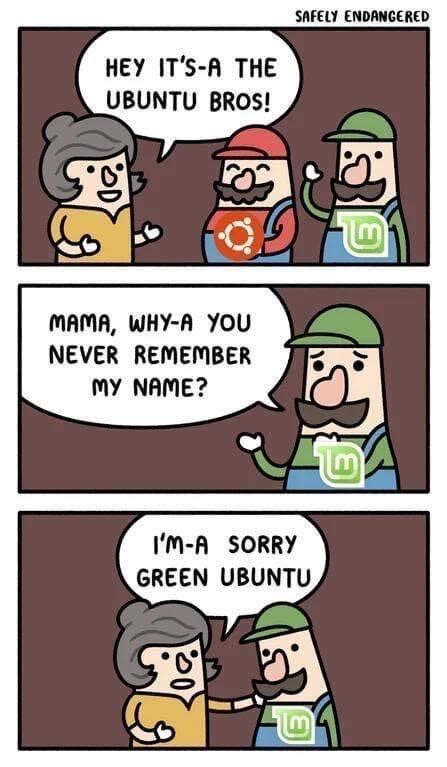 Meme R Linuxmint