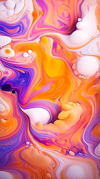 Premium Photo 3d Abstract Background Fluid Dynamics With Splashes