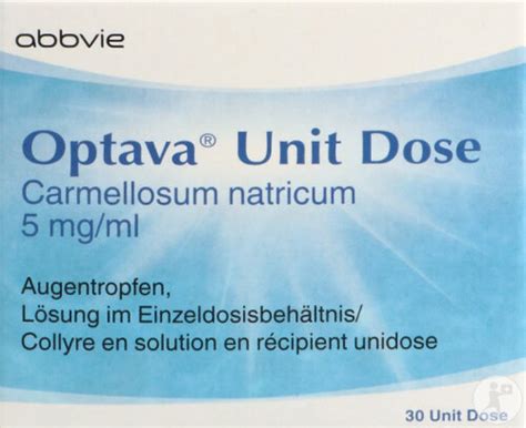 Optava Unit Dose Gouttes Ophtalmiques 5mg Ml Unidose 30x0 4ml Apo24
