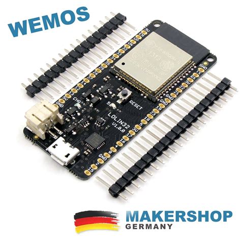Wemos Lolin Arduino ESP WLAN Bluetooth BLE MB NodeMCU D Mini WROOM MAKERSHOP DE