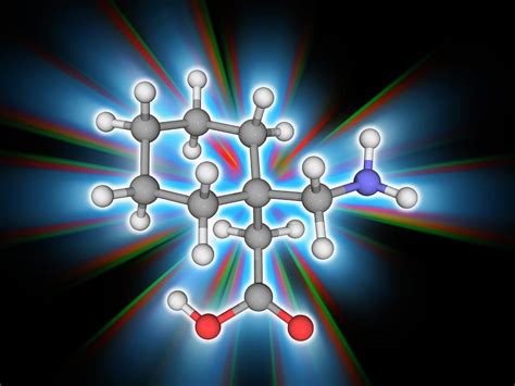 Gabapentin Drug Molecule Photograph By Laguna Design Science Photo