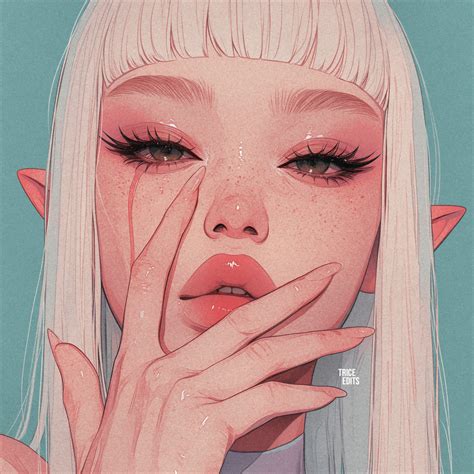 Elf Girl Em 2025 Ícones Fofos Desenho De Rosto Wallpapers Bonitos