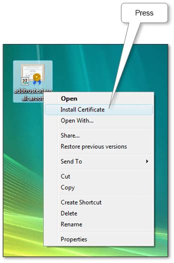 How To Install Or Import A Root Certificate In Windows