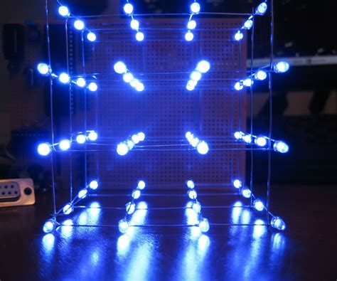 led cube 4x4x4 arduino projects led projects led diy