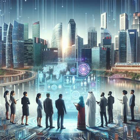 Technology Adoption Vectors In Public Administration Press Vector