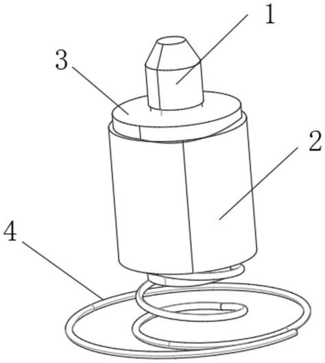 一种具有新型弹簧的振动电机动子快捷装配结构的制作方法