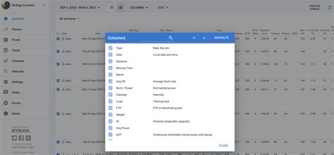 Export Activities To Csvxls Intervalsicu Forum