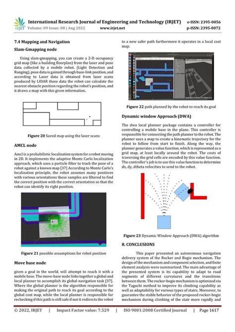 autonomous delivery rocker bogie robot using gmapping based slam algorithm pdf