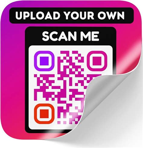 How To Make Your Own Qr Code Sticker Sticker Residue