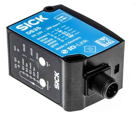 DS35 B15821 SICK SICK Background Suppression Distance Sensor Block Sensor 50 Mm 3 1 M
