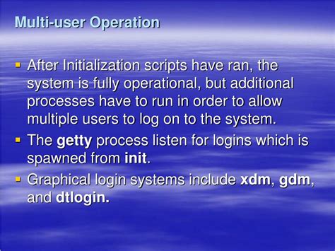 Ppt Booting And Shutting Down Linux And Unix Based Operating Systems