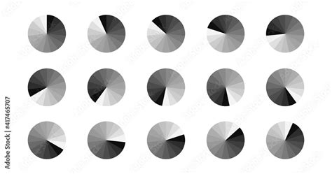 Vector Large Set Loading And Buffering Icons Stock Vector Adobe Stock