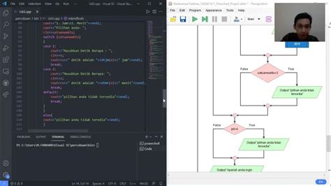 Pemrograman Dasar Program Satuan Konversi Waktu If Else Looping Array Fungsi Youtube