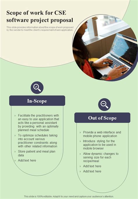 Must Have Software Project Scope Templates With Examples And Samples