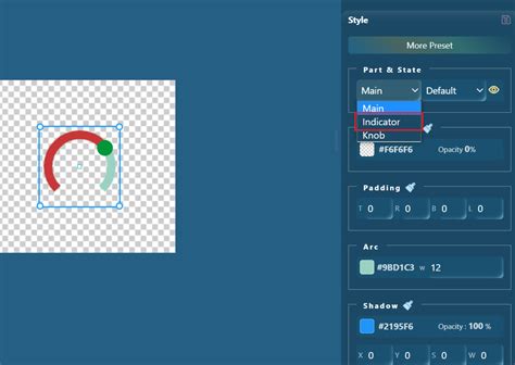 Solved Re Gui Guider 中arc控件indicator颜色如何设置改变的？ Nxp Community