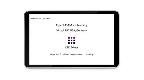 Openfoam V5 Training Cfd Direct