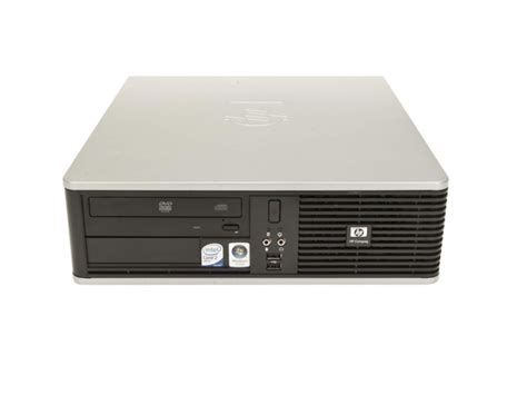 Refurbished HP Compaq Desktop Computer DC SFF GHz GB GB HDD Windows Pro Bit