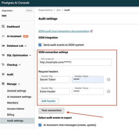 Audit Logs And Siem Integration Postgresai