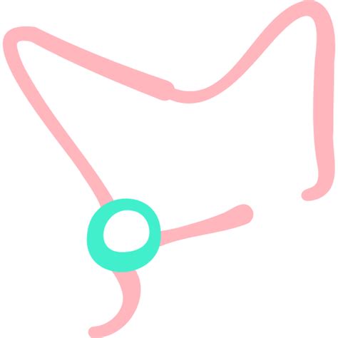 Polygon Basic Hand Drawn Color Icon