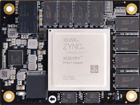 xilinx zynq ultrascale mpsoc som ai fpga核心板 ai智能云计算 xczu7ev alinx 芯驿