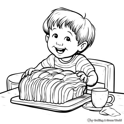 Bread Coloring Pages Free And Printable