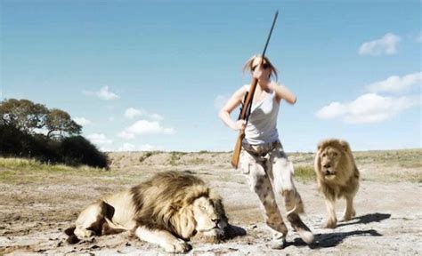 Lion Gets Revenge On Trophy Hunters But Is The Video Real