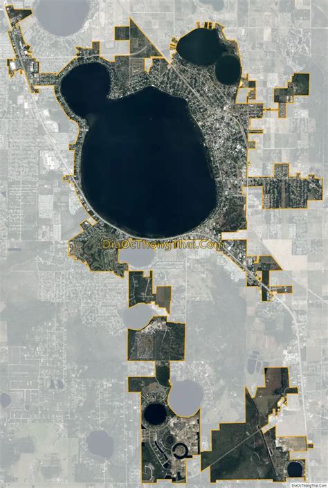 Map Of Sebring City Florida Thong Thai Real