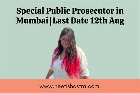 Special Public Prosecutor In The Courts Of Mumbai At Cbi Neeti Shastra