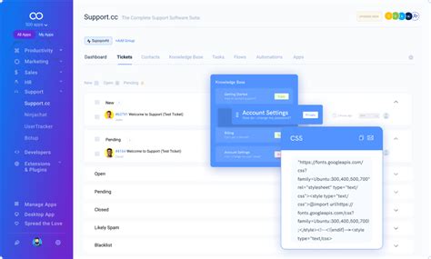 Customer Service Ticketing System Support Cc By 500apps