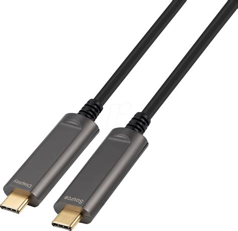 Ttl Usbc Aoc V15 Usb 3 1 Aoc Hybrid Video Cable Usb C Connector 15 M At Reichelt Elektronik