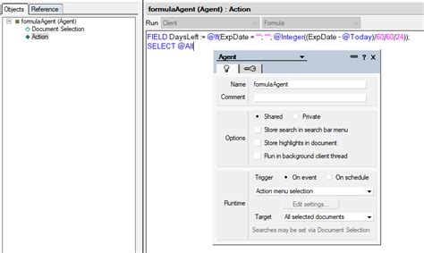 Lotus Notes Convert Formula To Agent Stack Overflow