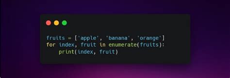 Функция Enumerate Python Marketello