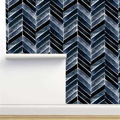 Chevron Bathroom Etsy