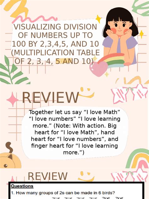 Grade 2 Consolidation Lesson 17 Visualizing Division Of Numbers Up To