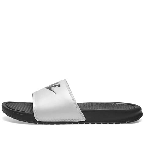 Nike Benassi Jdi W Thunder Grey And Summit White End Es