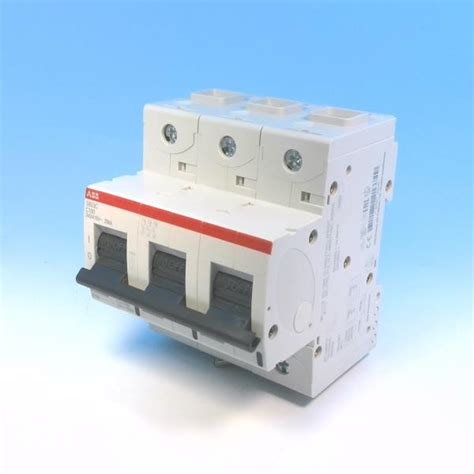S803c C100 Din Rail Mount Circuit Breaker By Abb Asea Brown Boveri
