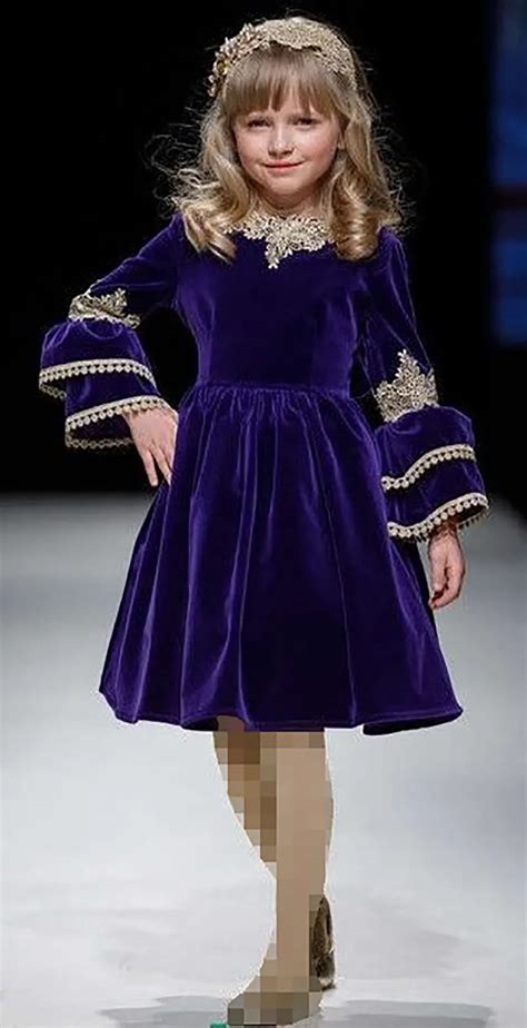 پیراهن مخمل دخترانه شیک؛ با این مدل ها دخترتون رو به ستاره مجلس تبدیل کنید